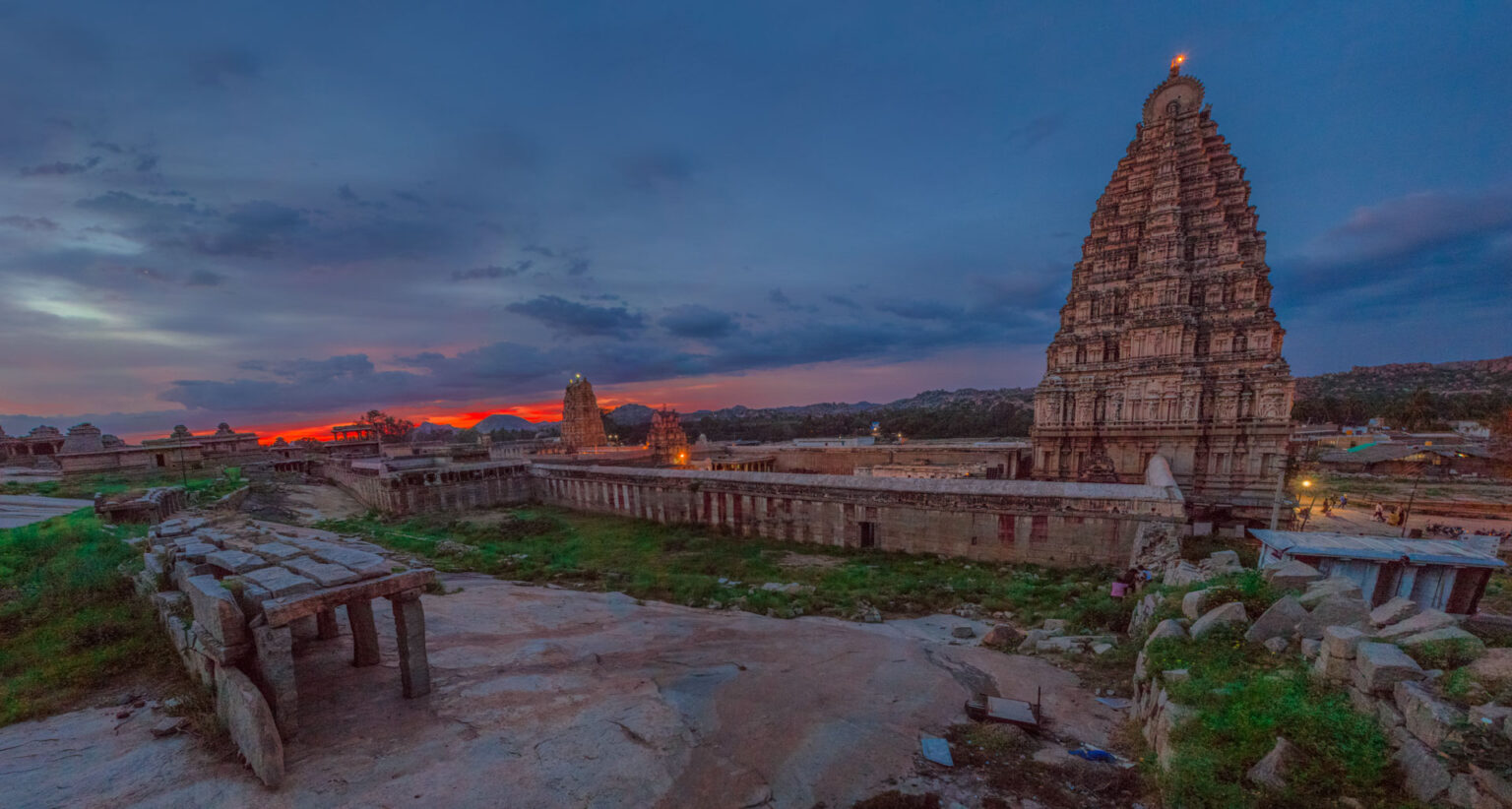 Virupaksha Temple - a marvel of Vijayanagara Empire in Hampi
