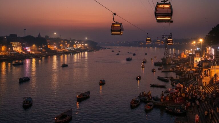 Varanasi Rope-Car to Carry 2 Lakh Pilgrims Daily; Kashi Project Set for ...